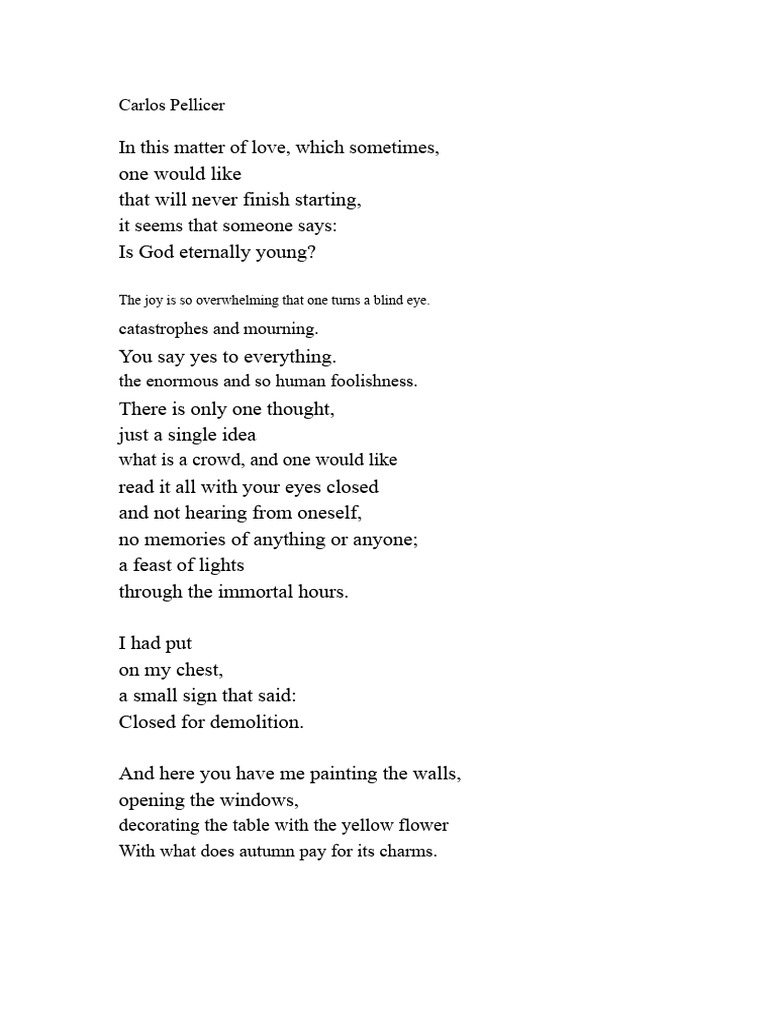 Carlos Pellicer | PDF