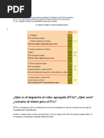 Registros de Compras y Iva (RCV) | PDF | Factura | Impuesto al valor agregado