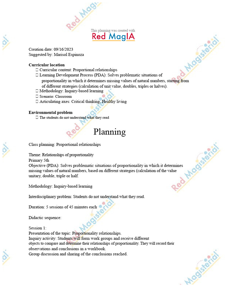 Planning: Curricular Location | PDF | Inquiry Based Learning | Critical ...