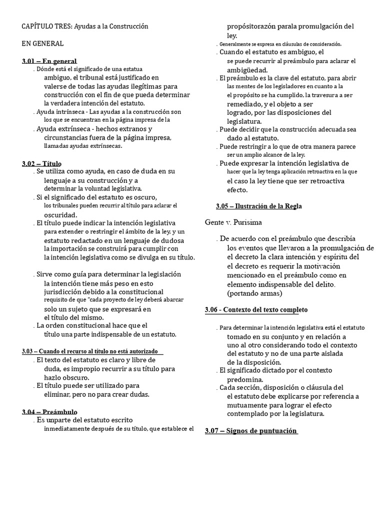 Capítulo Tres - Agpalo Statcon | PDF | Precedente | Justicia