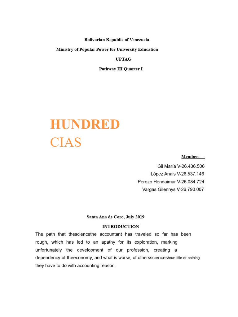 Historical Vision of Accounting Science | PDF | Knowledge | Science