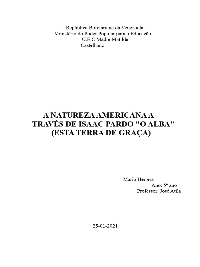 Isaac Pardo | PDF | Venezuela | Utopia