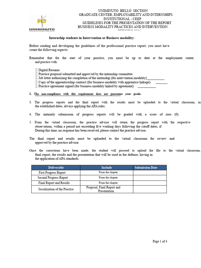 Guidelines For The Professional Practice Report | PDF | Relevance | Theory