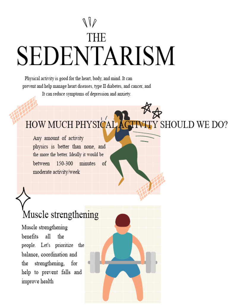 Infographic Sedentary Lifestyle UAH FISIO 4 | PDF
