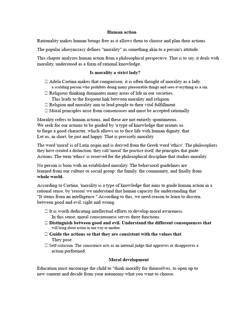 summary 2 | PDF | Morality | Reason