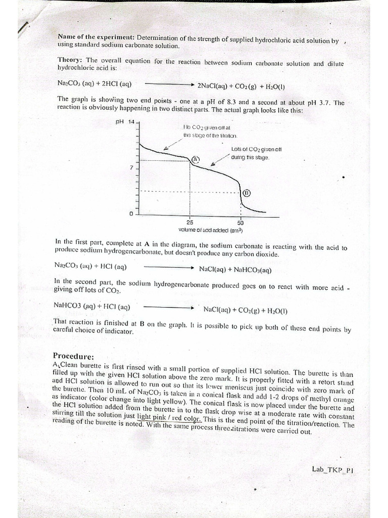 Chem Lab Manual | PDF