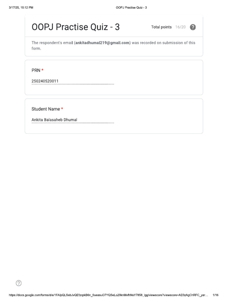 Java Practice Test 3 | PDF