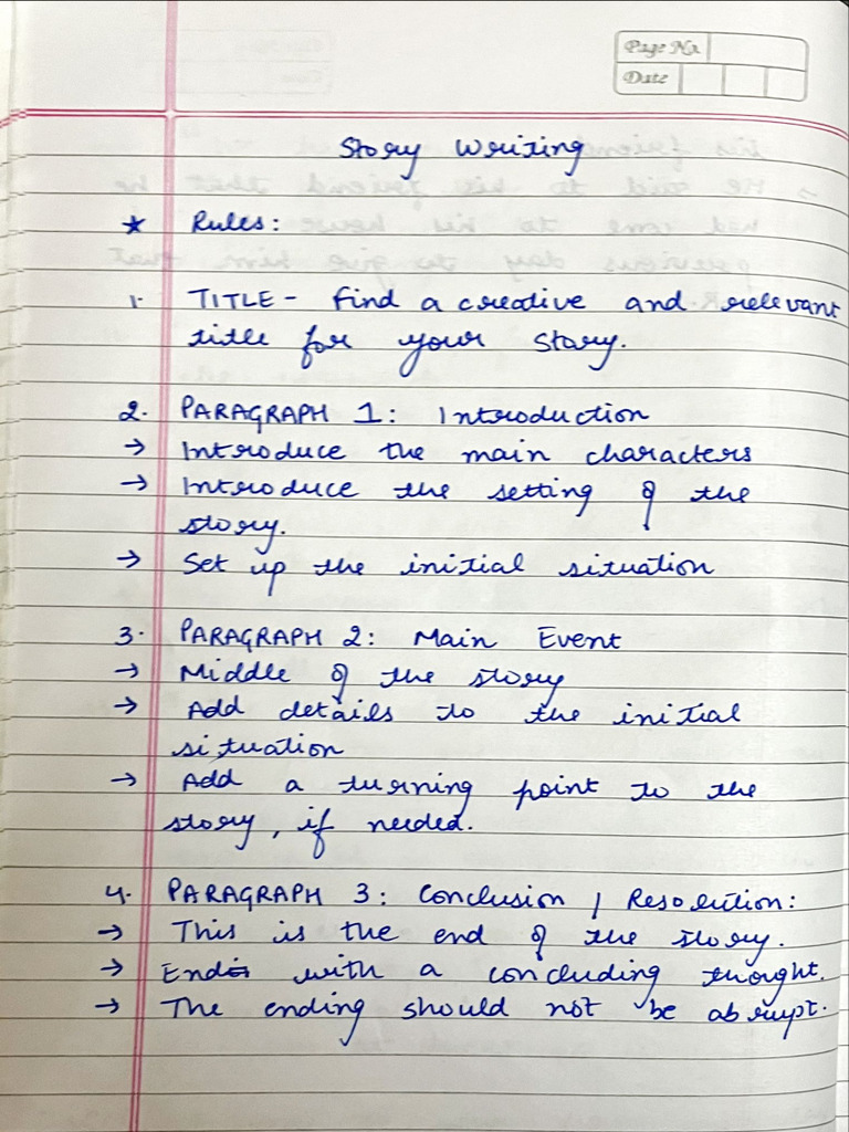 Story Writing | PDF