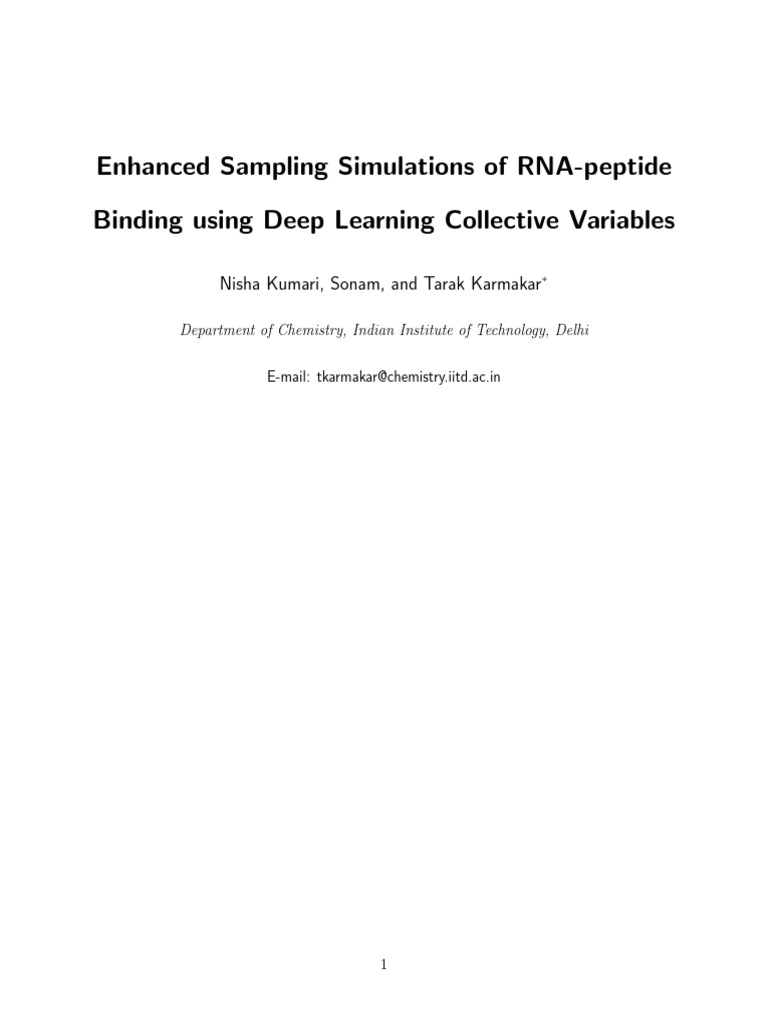 DeepTDA CycPep RNA Copy GNN Project | PDF | Molecular Dynamics | Proteins
