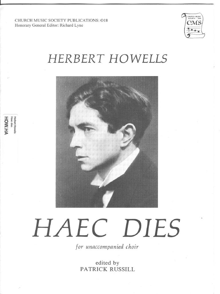 Herbert Howells - Haec Dies | PDF