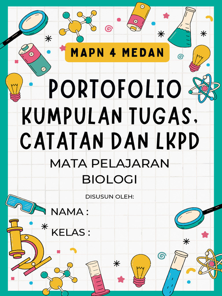 Cover Portofolio Kelas Xii Ipa | PDF