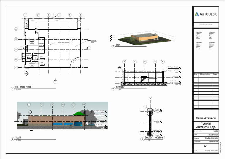 Modelo Revit Folha PDF | PDF