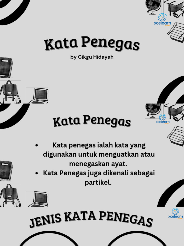 Kata Penegas Kata Penegas: by Cikgu Hidayah | PDF