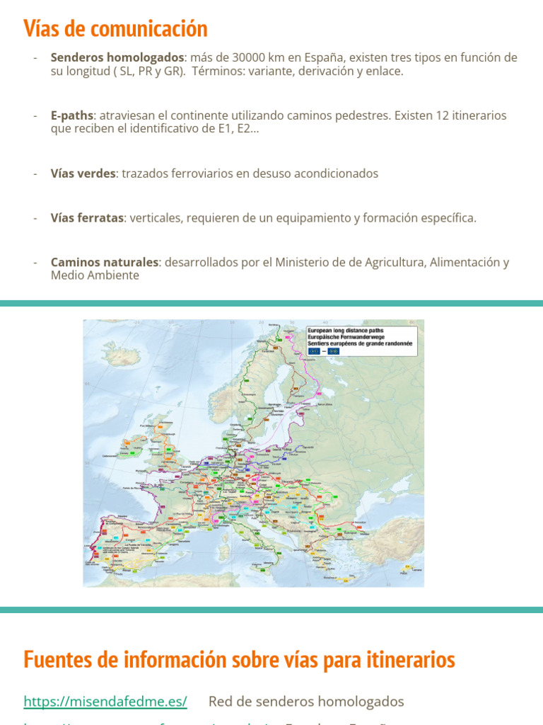 Vías de Comunicación | PDF