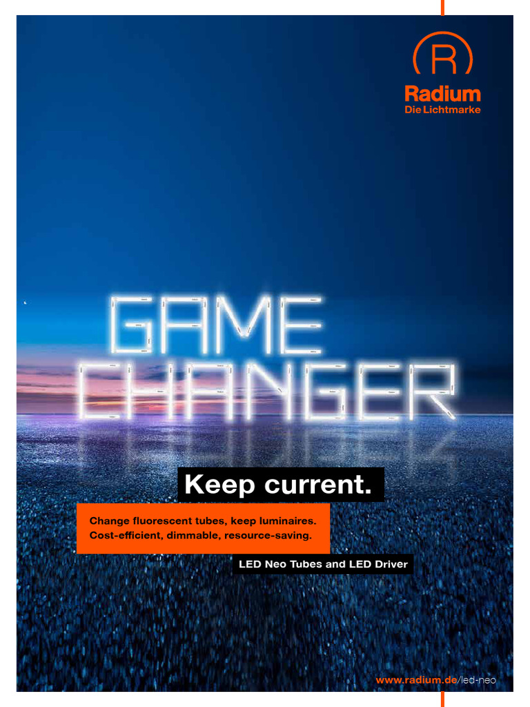 Upgrade to Radium LED Neo Tubes | PDF | Light Emitting Diode | Lighting