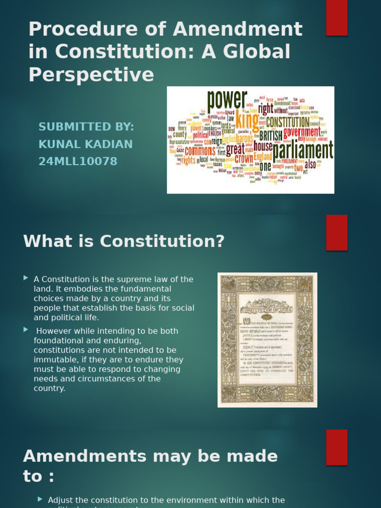 Amend | PDF | Constitutional Amendment | Constitution