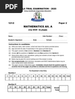 2024 KCSE MATHS pp1 | PDF