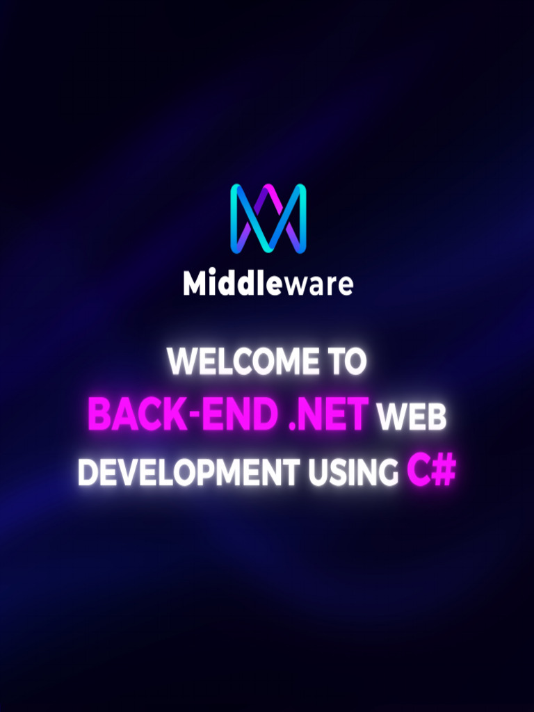 Back-End .NET Diploma RoadMap | PDF