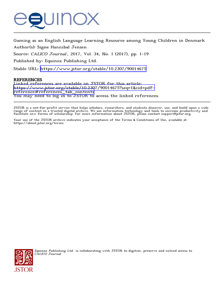 Gaming As An English Language Learning | PDF | Cultural Assimilation ...