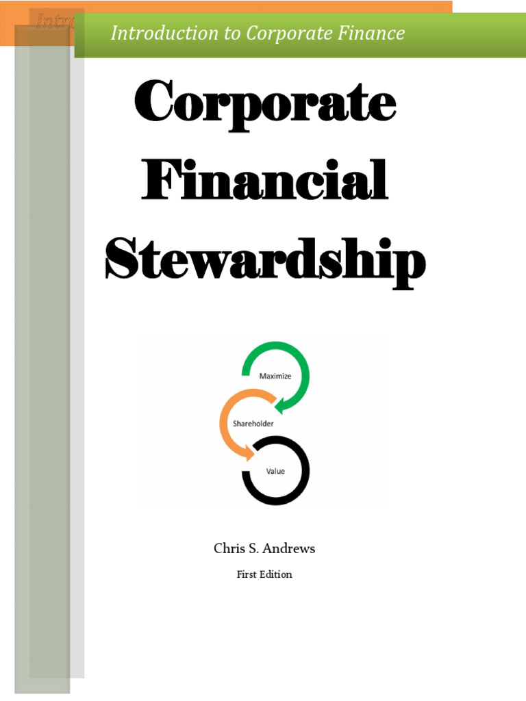 Corporate Financial Stewardship | PDF | Balance Sheet | Equity (Finance)