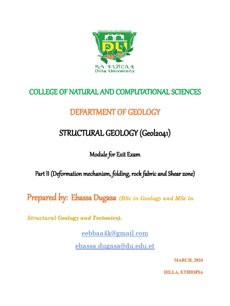 Structural Geology: Deformation Mechanisms | PDF | Creep (Deformation ...