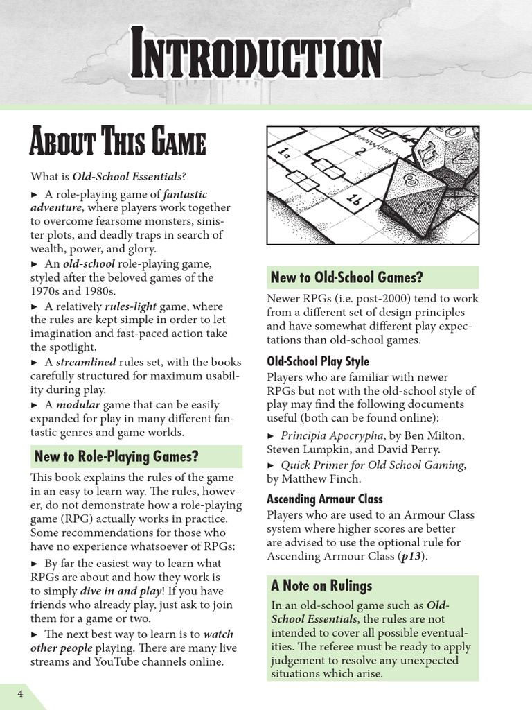 Old-School Essentials RPG Guide | PDF | Role Playing Games