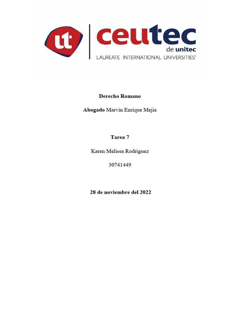 Tarea 7 Q IV-2022 | PDF | Propiedad | Justicia