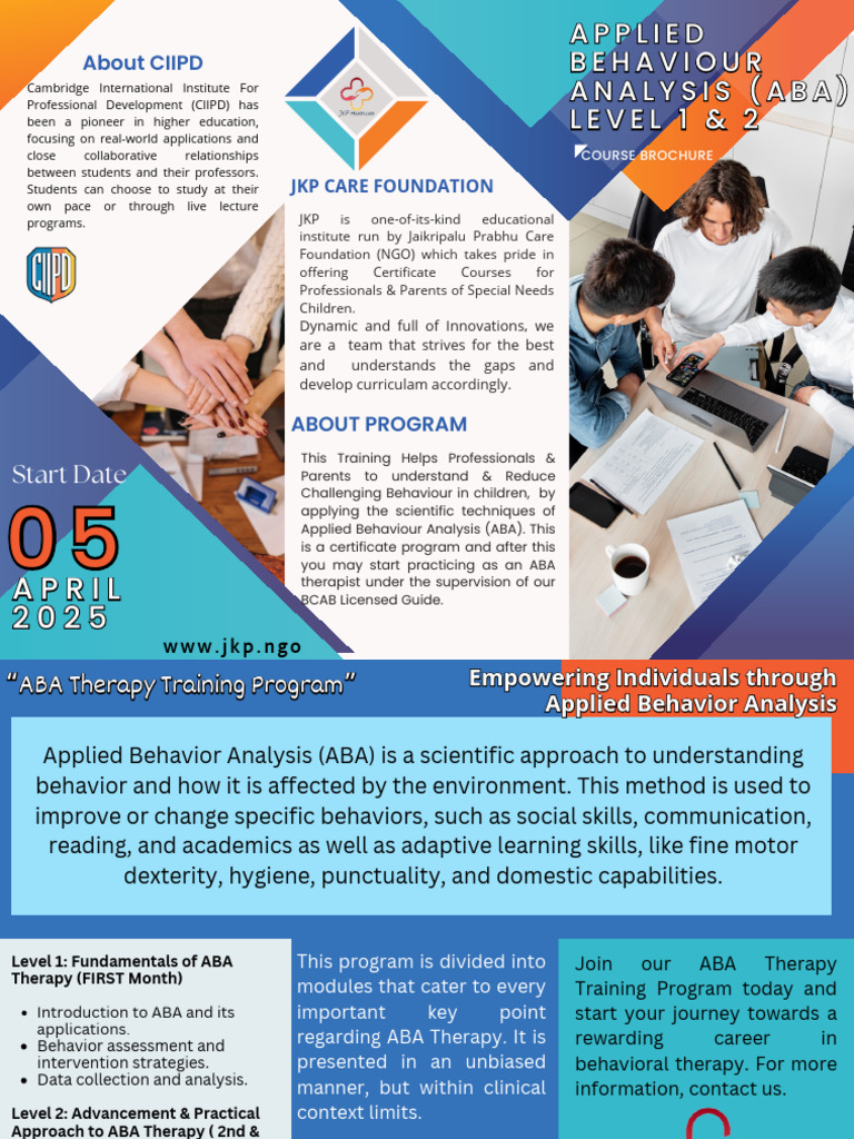 ABA Training | PDF | Psychological Concepts | Behavioural Sciences