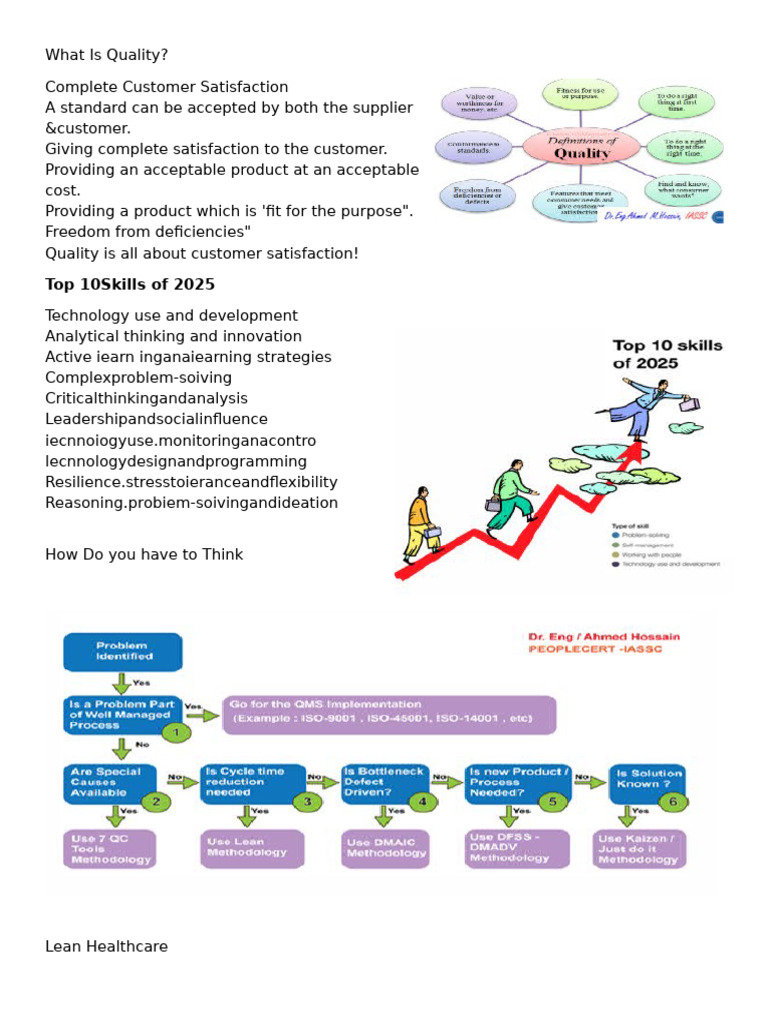 Word of Lean MQM Lectures | PDF | Lean Manufacturing | Business
