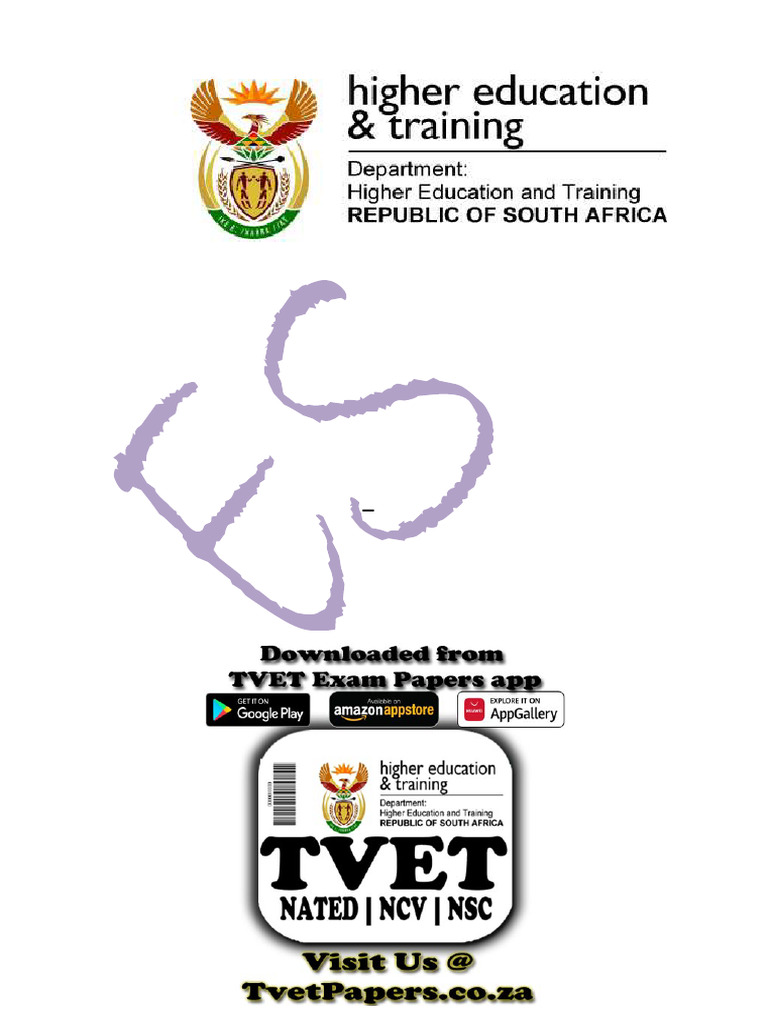 2016 August n5 Mechanotechnics Question Paper | PDF | Belt (Mechanical ...