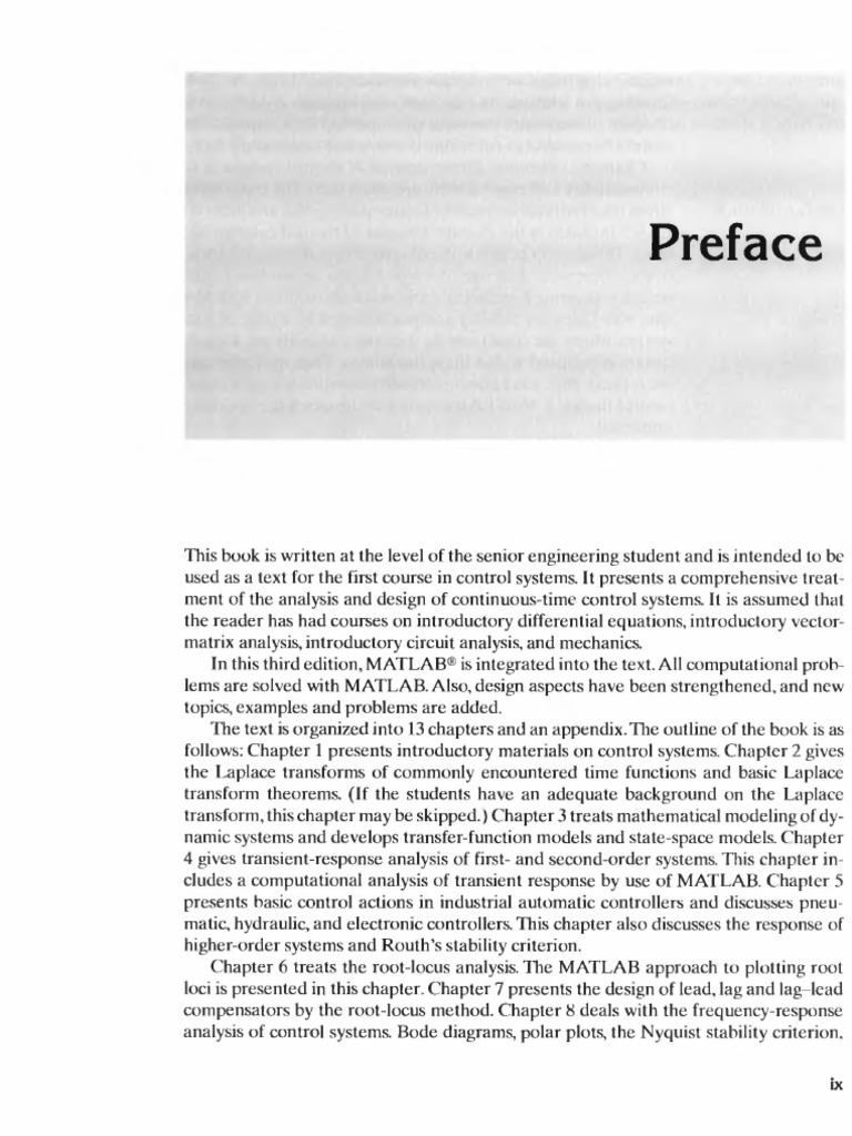 Ogata Modern Control | PDF