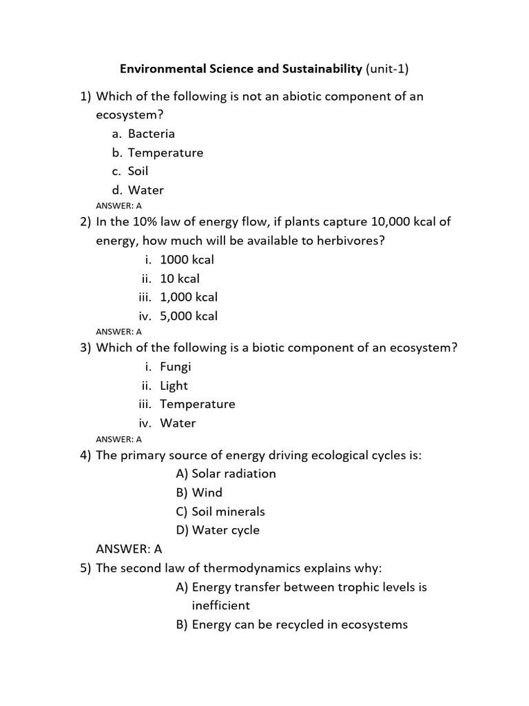 Ecosystem Concepts and Biodiversity Insights | PDF | Biofuel | Food Web