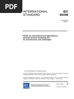 IEC 60296 Ed 5 | PDF | Oil | Transformer