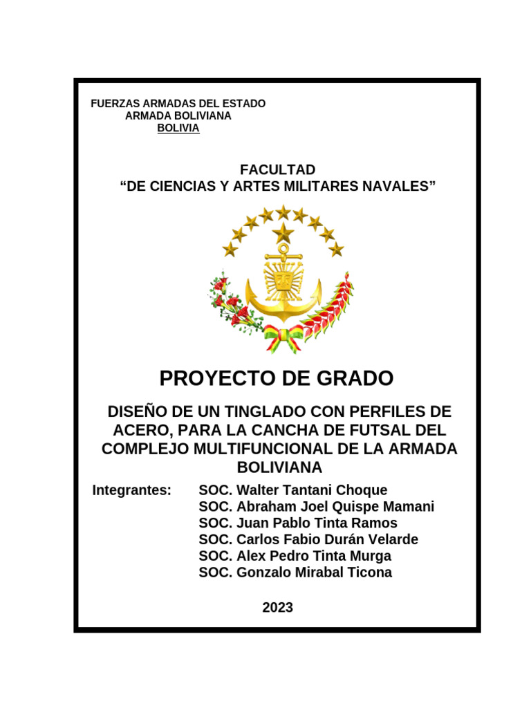 Proyecto Tinglado 202330 Nov 23 | PDF | Cobertizo | Diseño