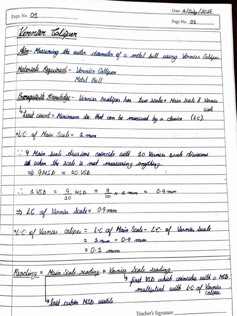 Physics Practical Work | PDF