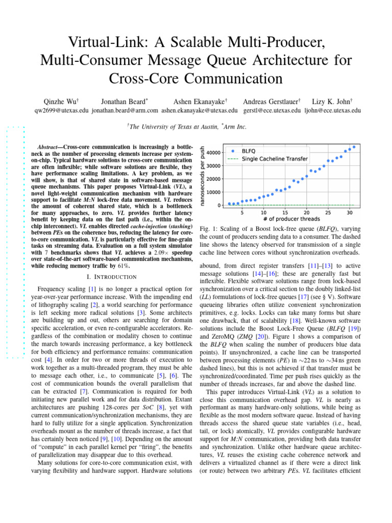 A Scalable Multi-Producer Multi-Consumer Message Queue Architecture for ...