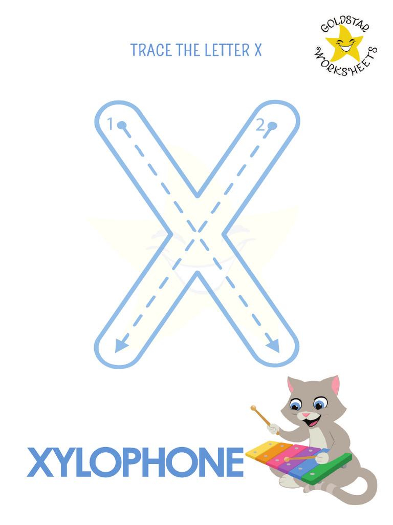 Trace Big Letter X Compressed | PDF