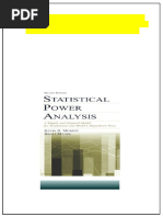 Statistical Power Analyses Using GPower 3.1 Tests For Correlation and ...