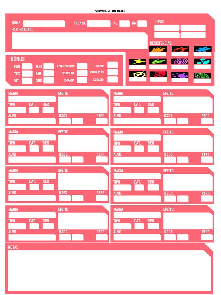 Ficha Da Persona | PDF