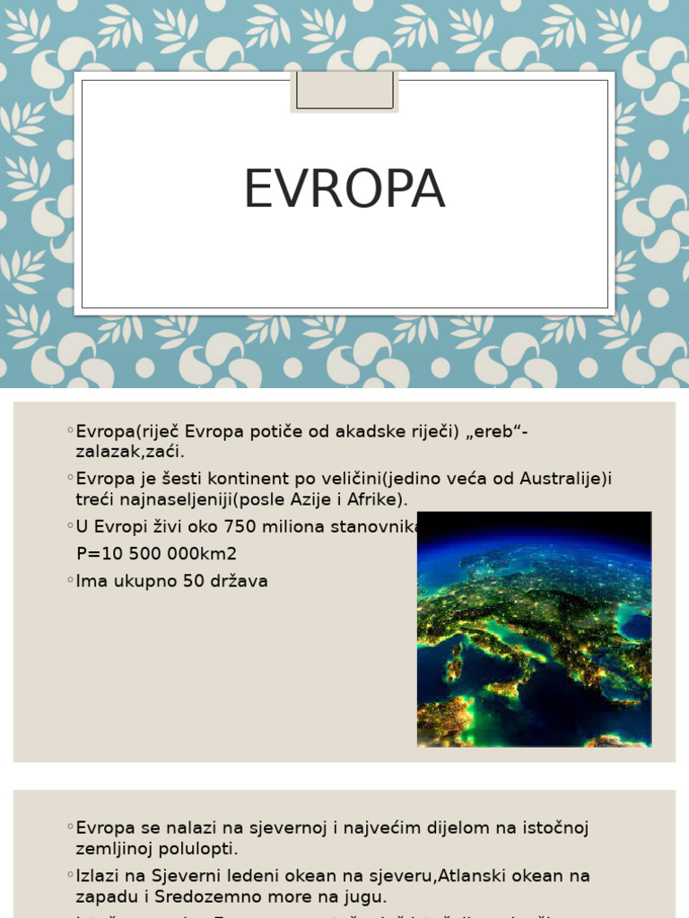 EVROPA | PDF