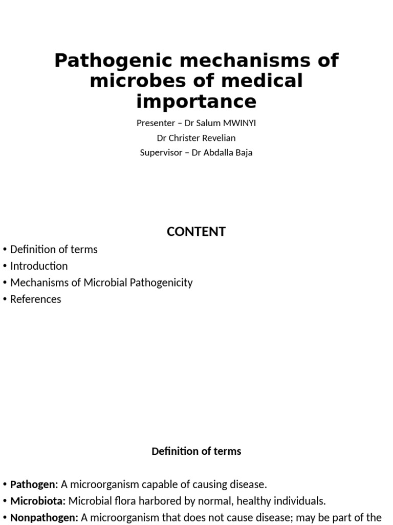 Microbial Pathogenic Mechanisms Explained | PDF | Lipopolysaccharide ...