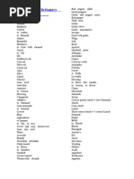 Smell Descriptive Vocabulary List | PDF | Odor | Perfume