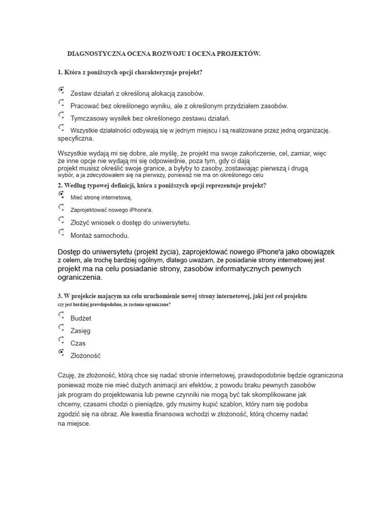 Ocena Diagnostyczna Gonzalez Merle | PDF