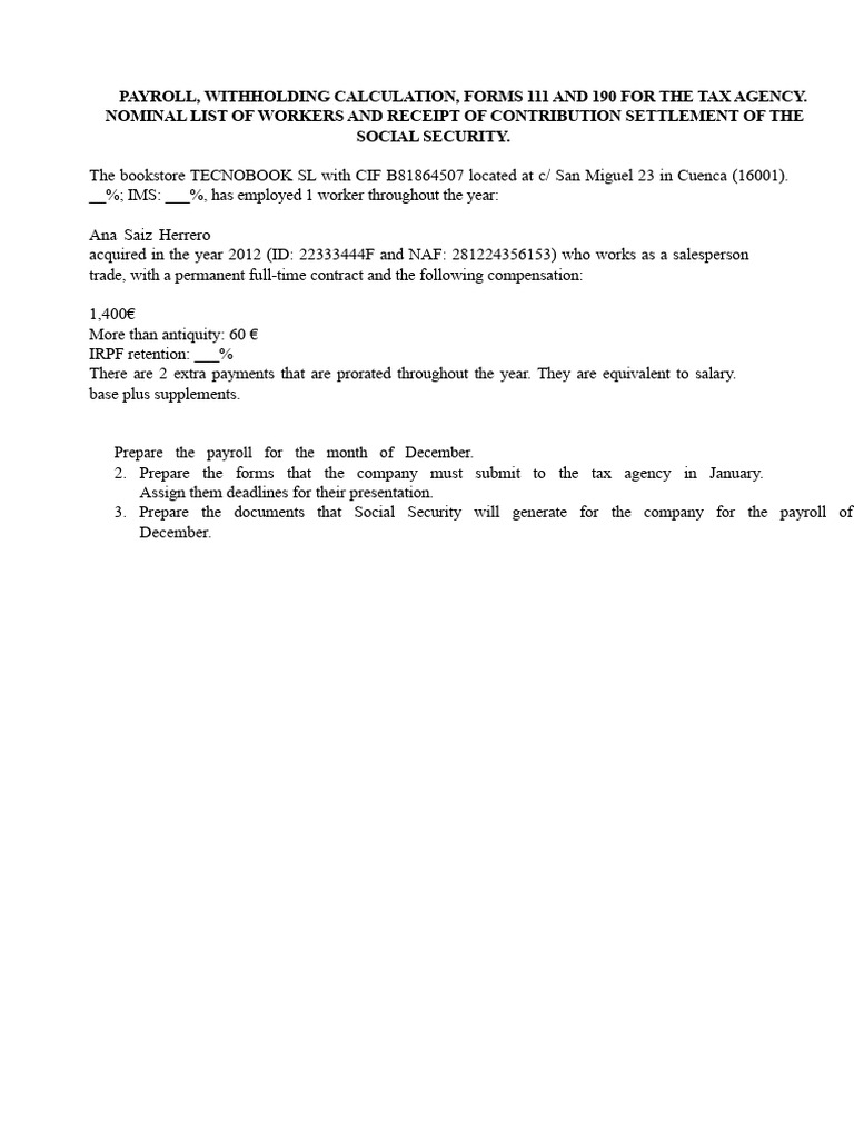 Nominal Relationship Practices of Workers and Settlement Receipt | PDF