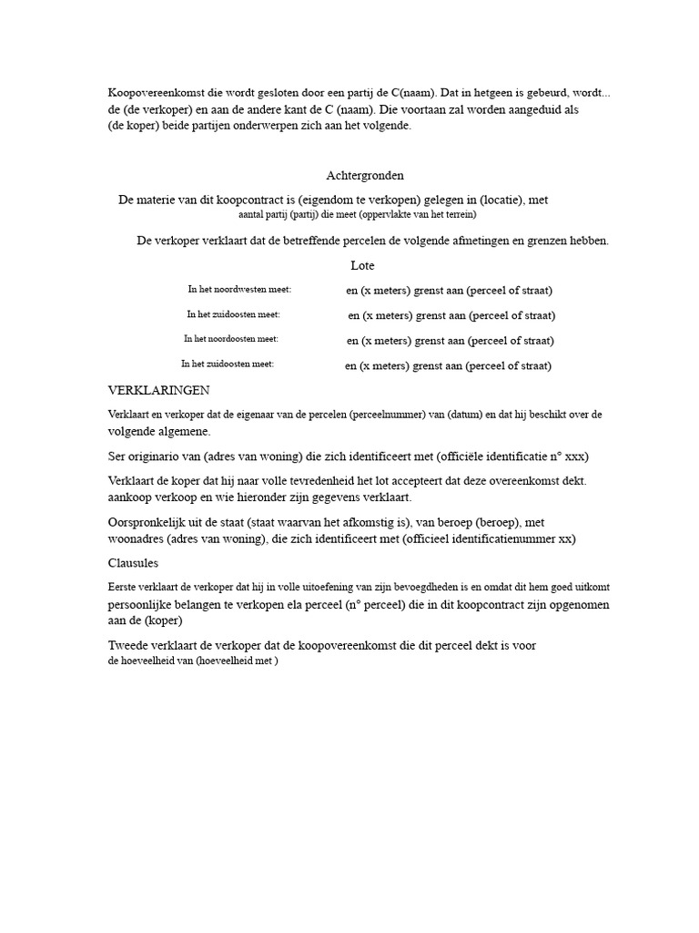 Aankoop en Verkoop Van Aardappelen | PDF