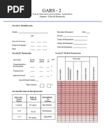 GARS 2 Cuadernillo | PDF