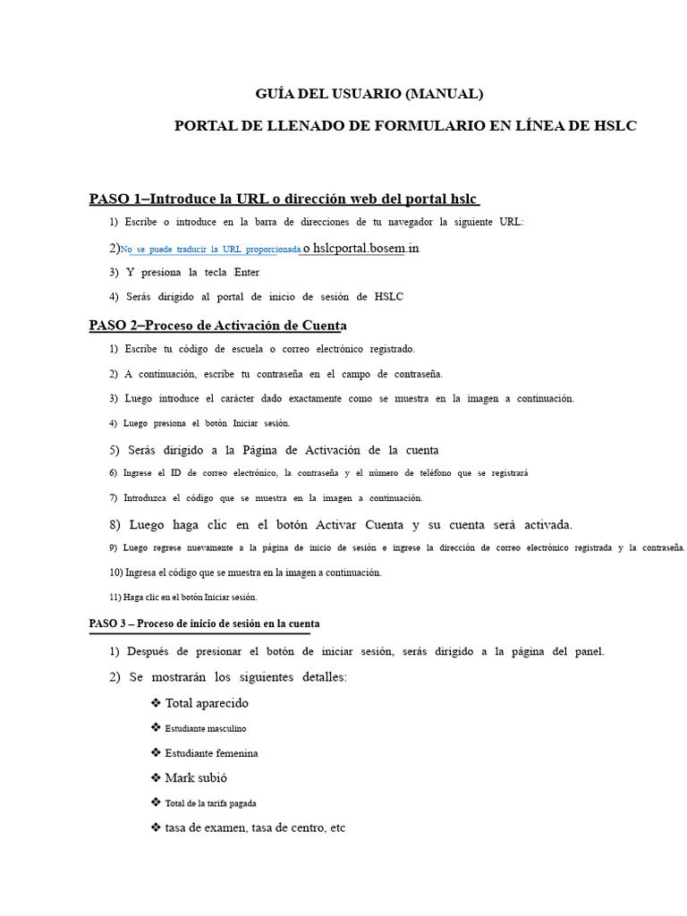 Guía de Uso del Portal HSLC Moodle | PDF | Contraseña | Informática