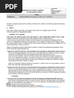UofL Graduation Honors Requirements | PDF