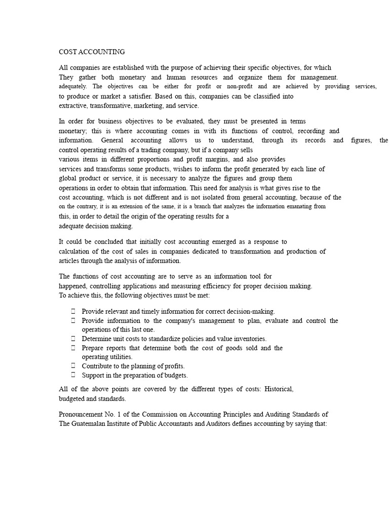 Understanding Cost Accounting Basics | PDF | Expense | Cost