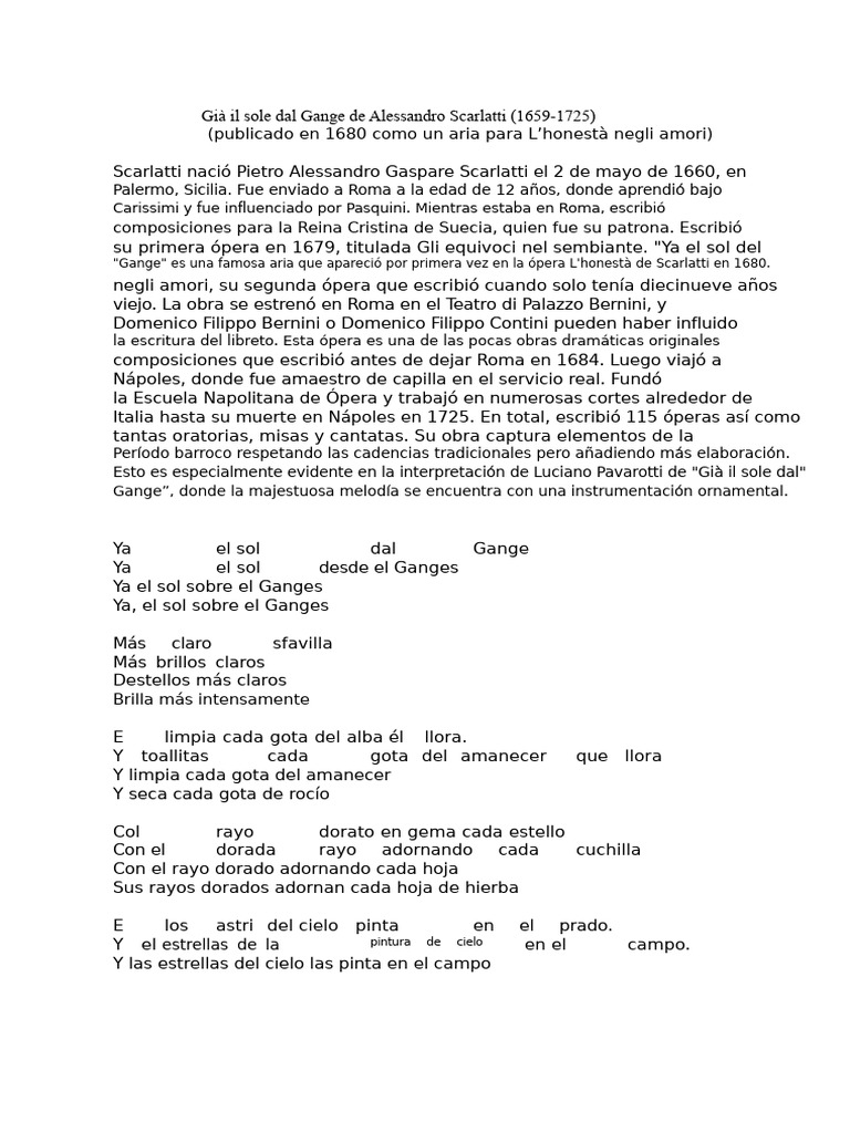 Ya El Sol Del Ganges | PDF